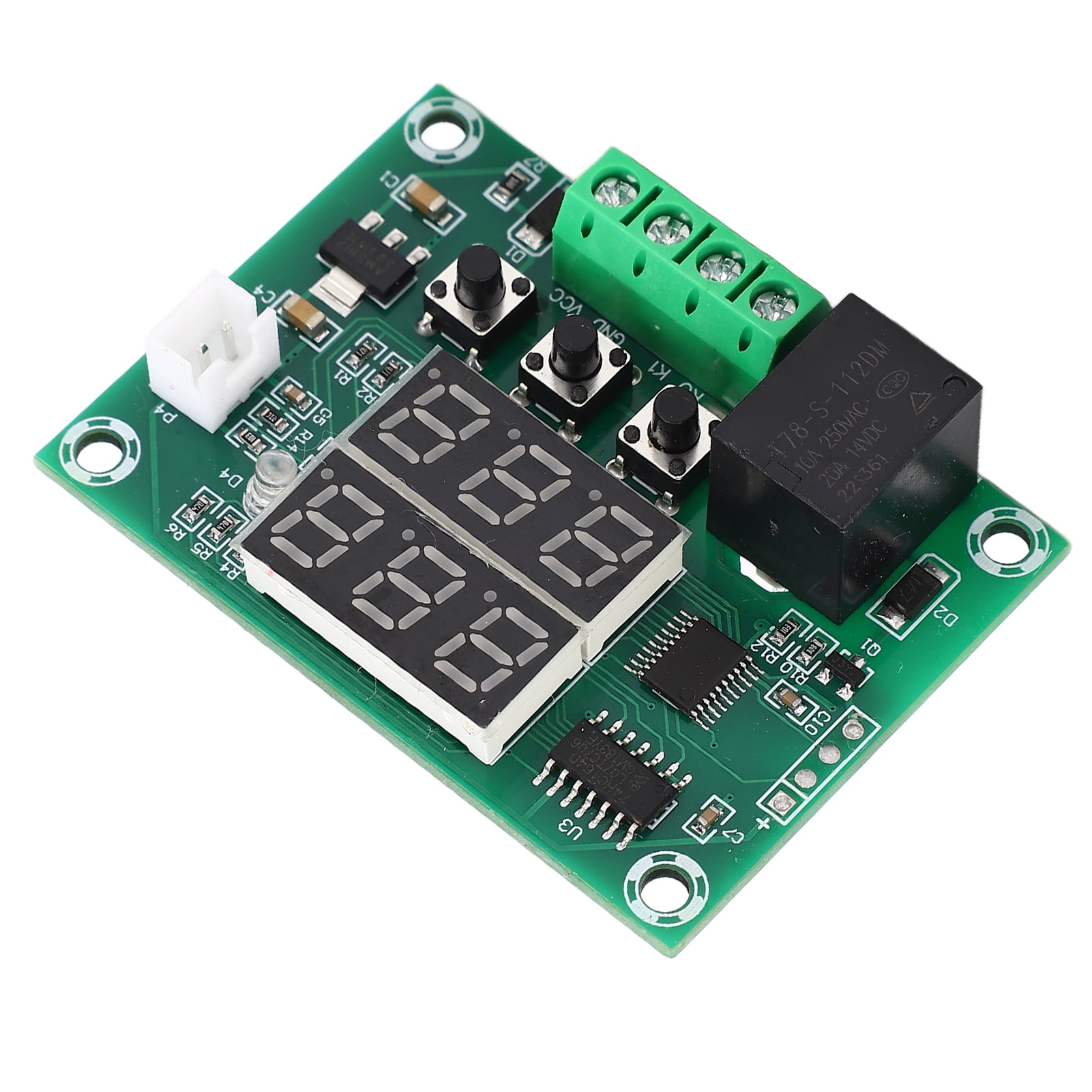Dual Display Digital Thermostat Temperature Controller Module Double ...