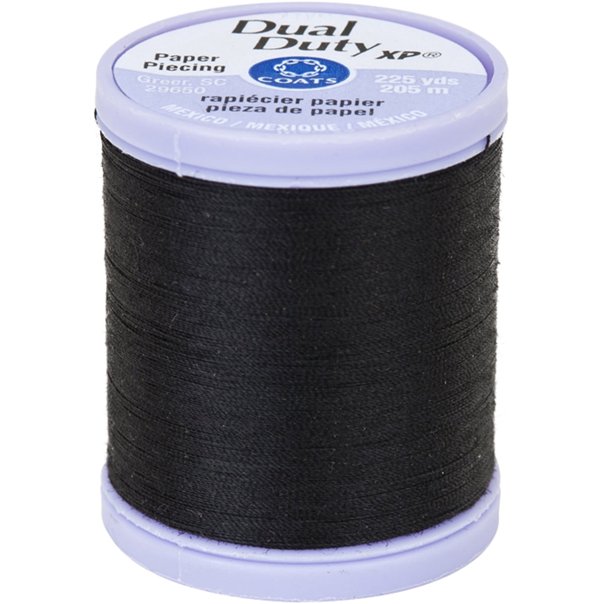 Coats Dual Duty XP Paper Piecing Thread 225yd-Black - Walmart.com