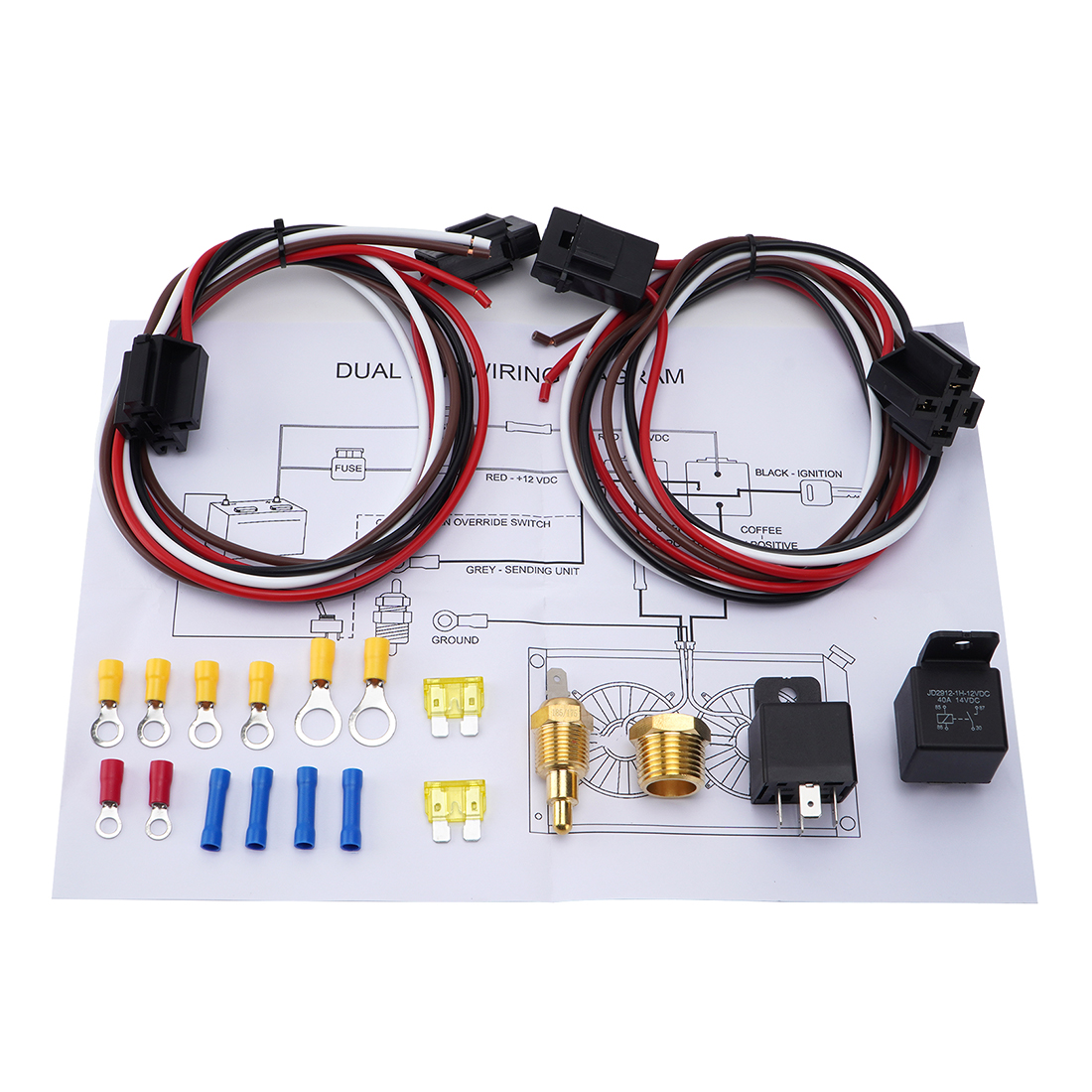 Northern Radiator Dual Relay With Temperature Switch - Walmart.com