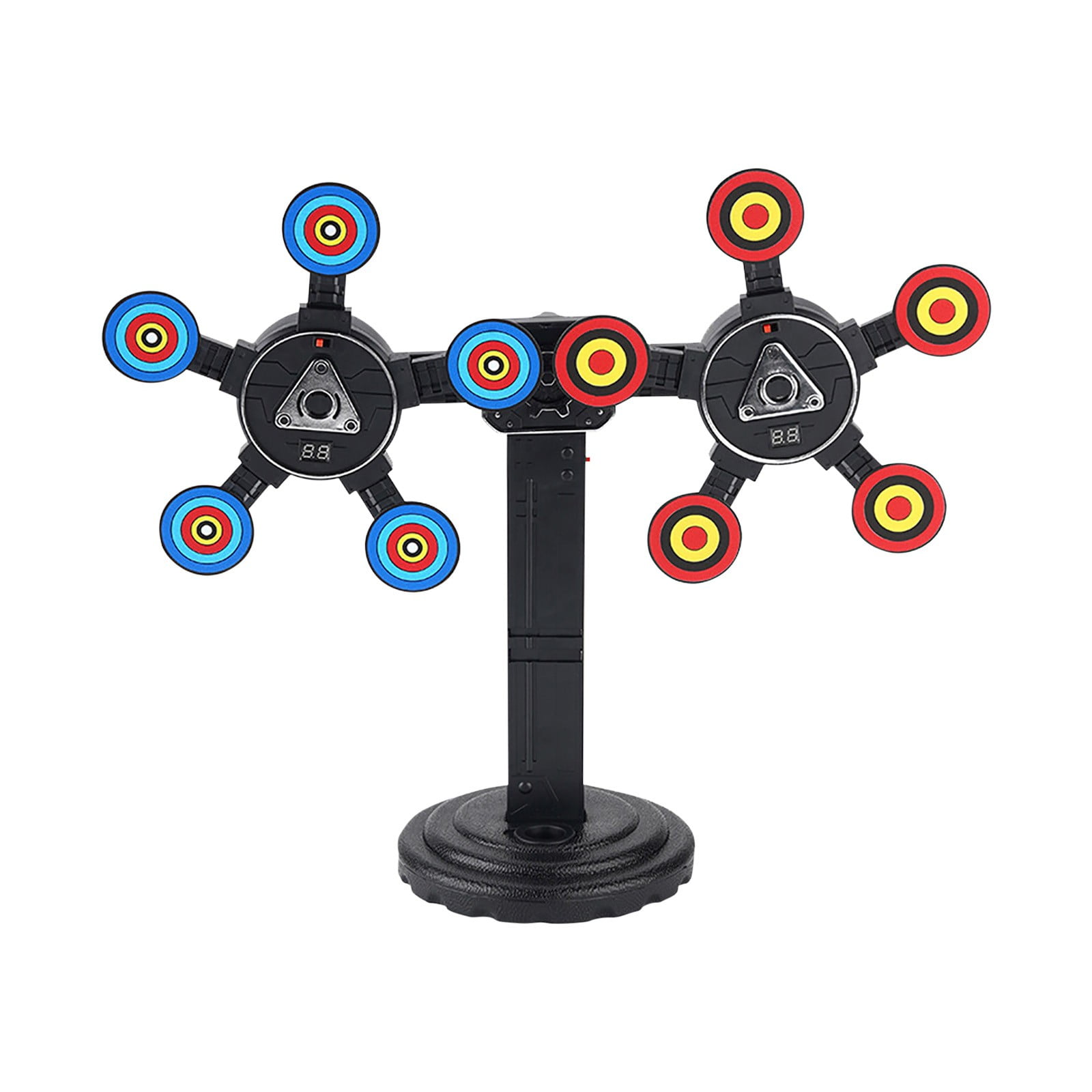 Dual Electronic Scoring Target - Shooting Practice Set with Auto-Return ...