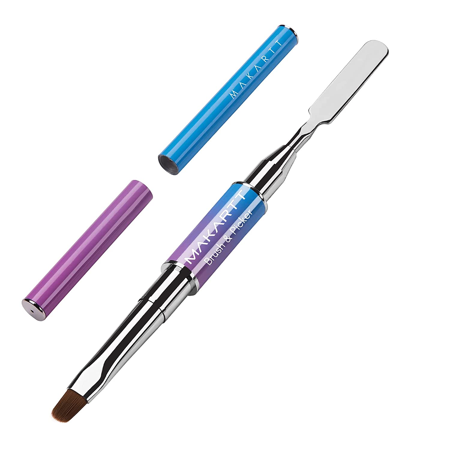 Dual-Ended Brush & Picker, Gel Picker and Nail Pusher Peeler Scraper, 2 ...