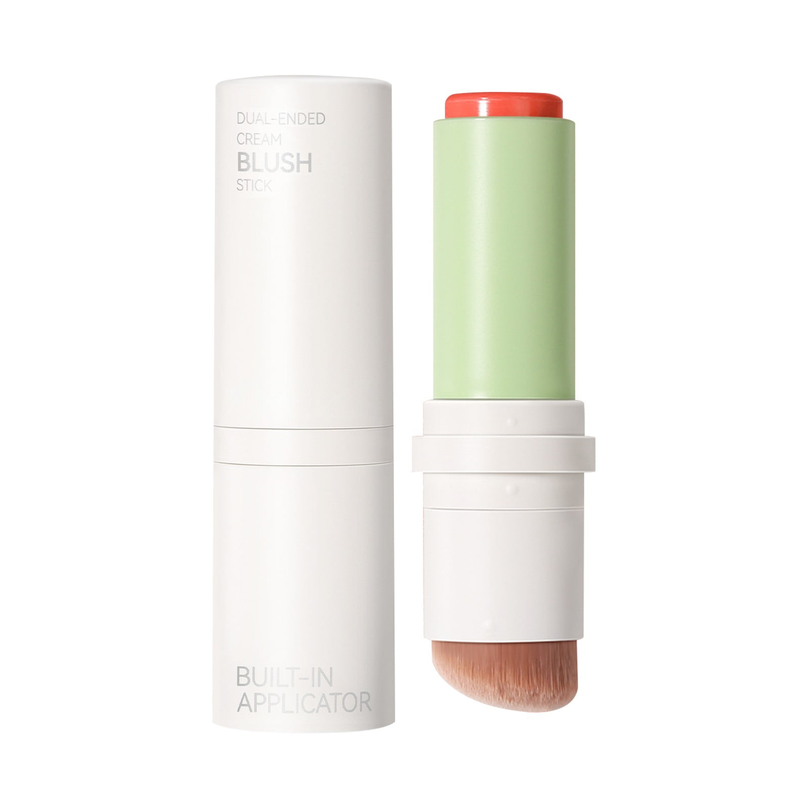 Dual-Ended Cream Blush Stick with Built-in Applicator for Effortless ...