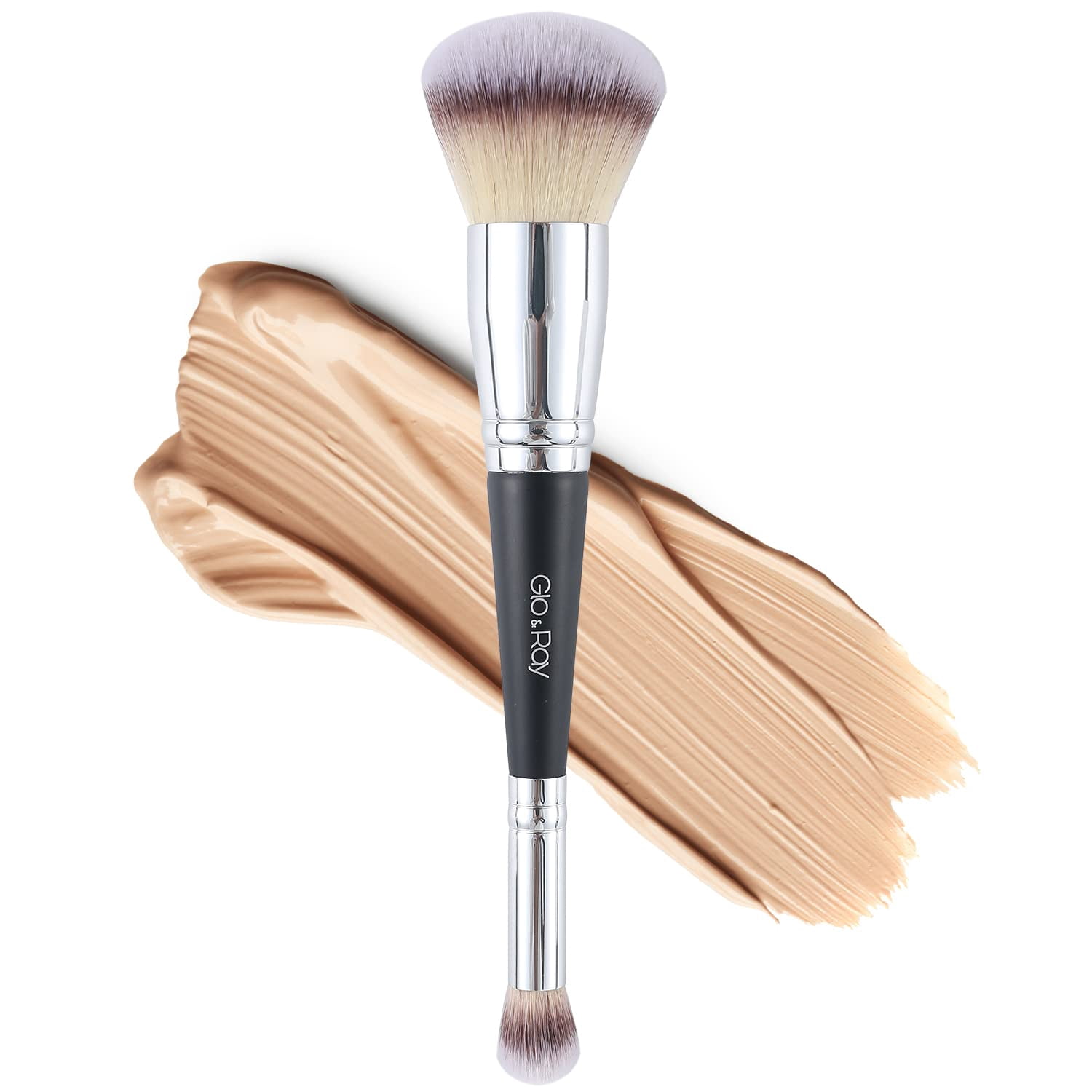 Dual Ended Makeup Brush TSF6 Premium Foundation and Concealer Brush ...