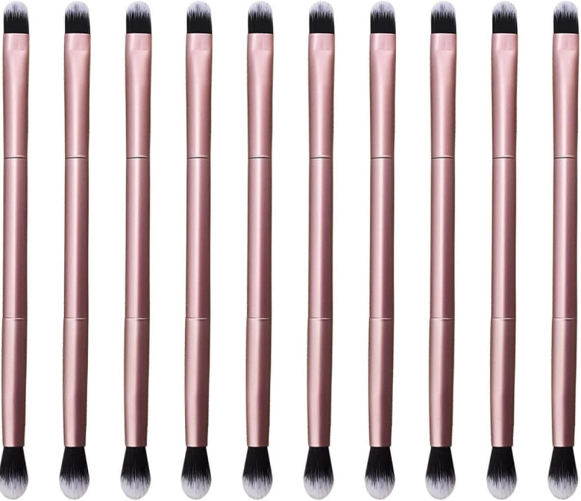 Dual Ended Makeup Brush Women Makeup Set 24pcs Double Ended Eyeshadow Brushes Makeup Brushes Eye ...