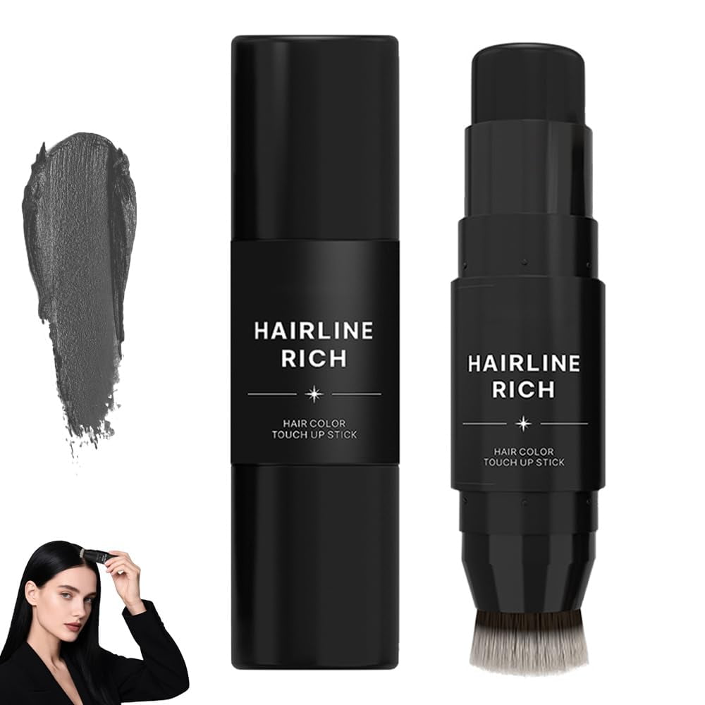 Dual-Ended Root Touch Up Stick, Waterproof and Sweat-Proof Hairline ...