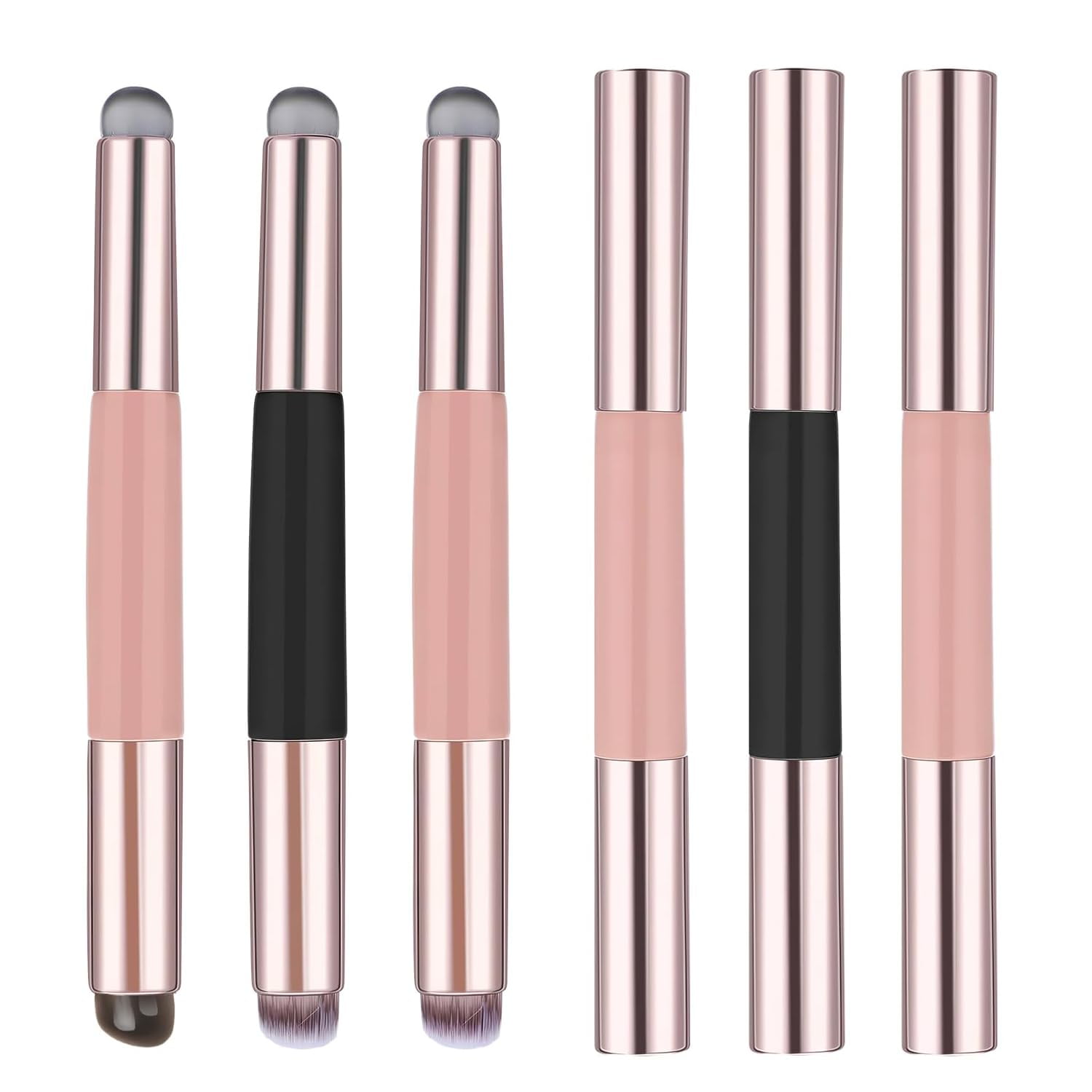 Dual-Ended Silicone Lip Brush TSF6 with Cap - 2-in-1 Lip Mask & Concealer Applicator, Reusable ...