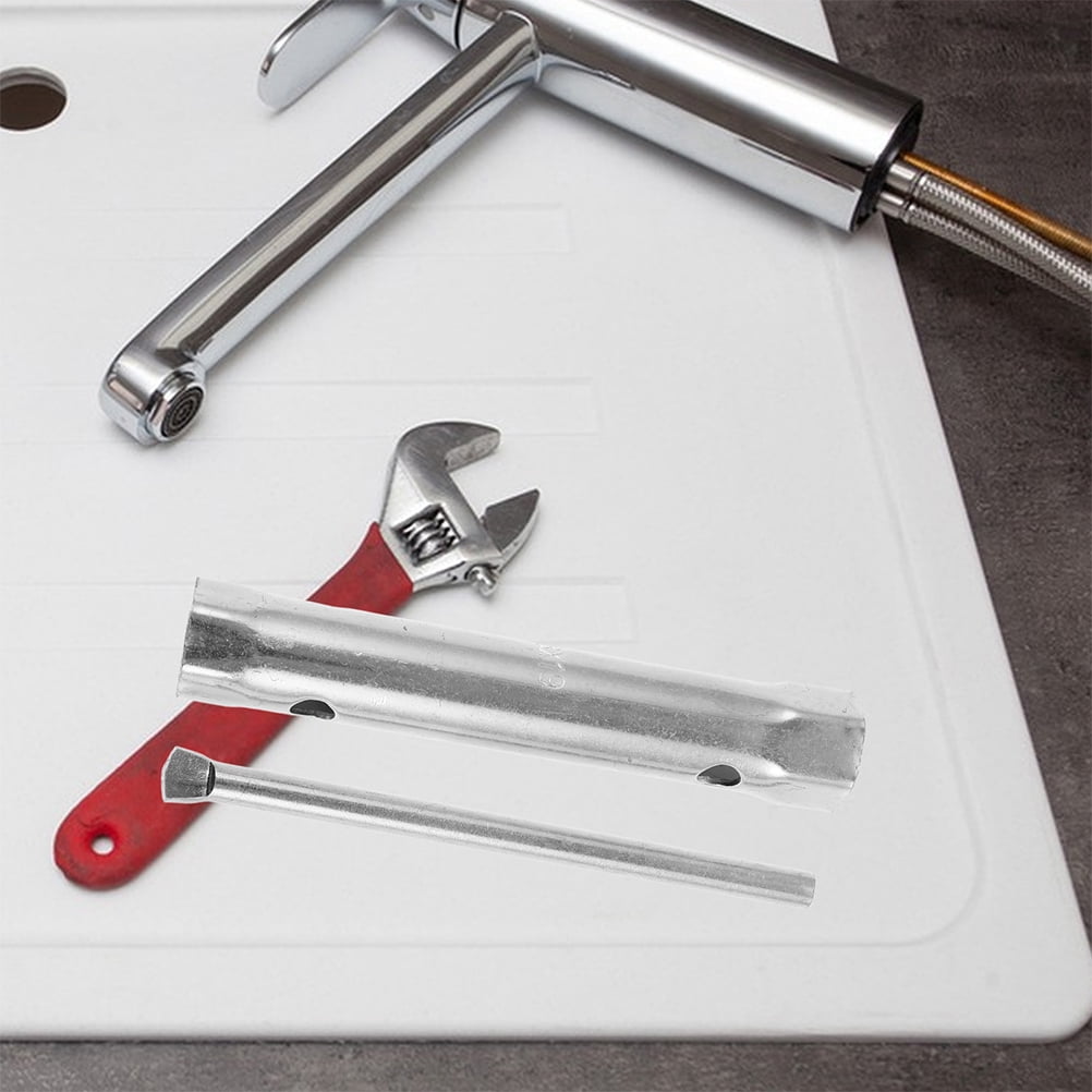Dual-Ended Tubular Spanner Set Dual-Ended Wrench Socket Plumber Back ...