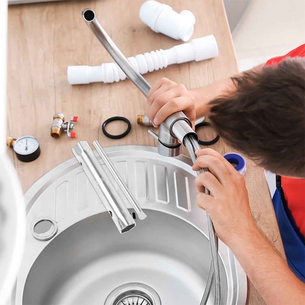 Dual End Wrench Shower Valve Socket Tool Faucet Nut Removal Tool for ...