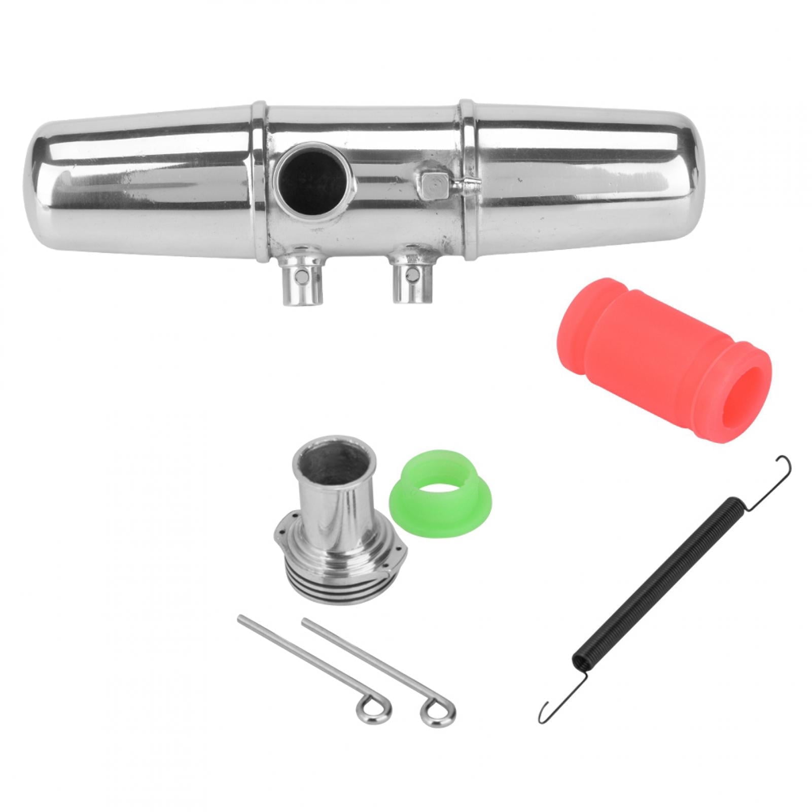 Dual Exhaust Joint Tubing,18001P Upgrade Aluminum Alloy Dual Exhaust ...