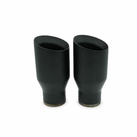 Dual Exhaust Kit 3" Different Trend Flow II Corner Exit BDW 80-86 Ford ...