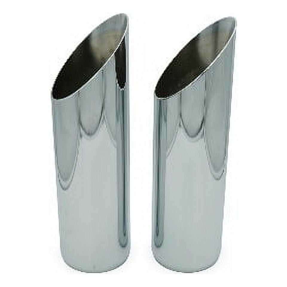 Dual Exhaust Kit 3" Different Trend Flow II Side Exit SW Tip 62-66 Ford ...