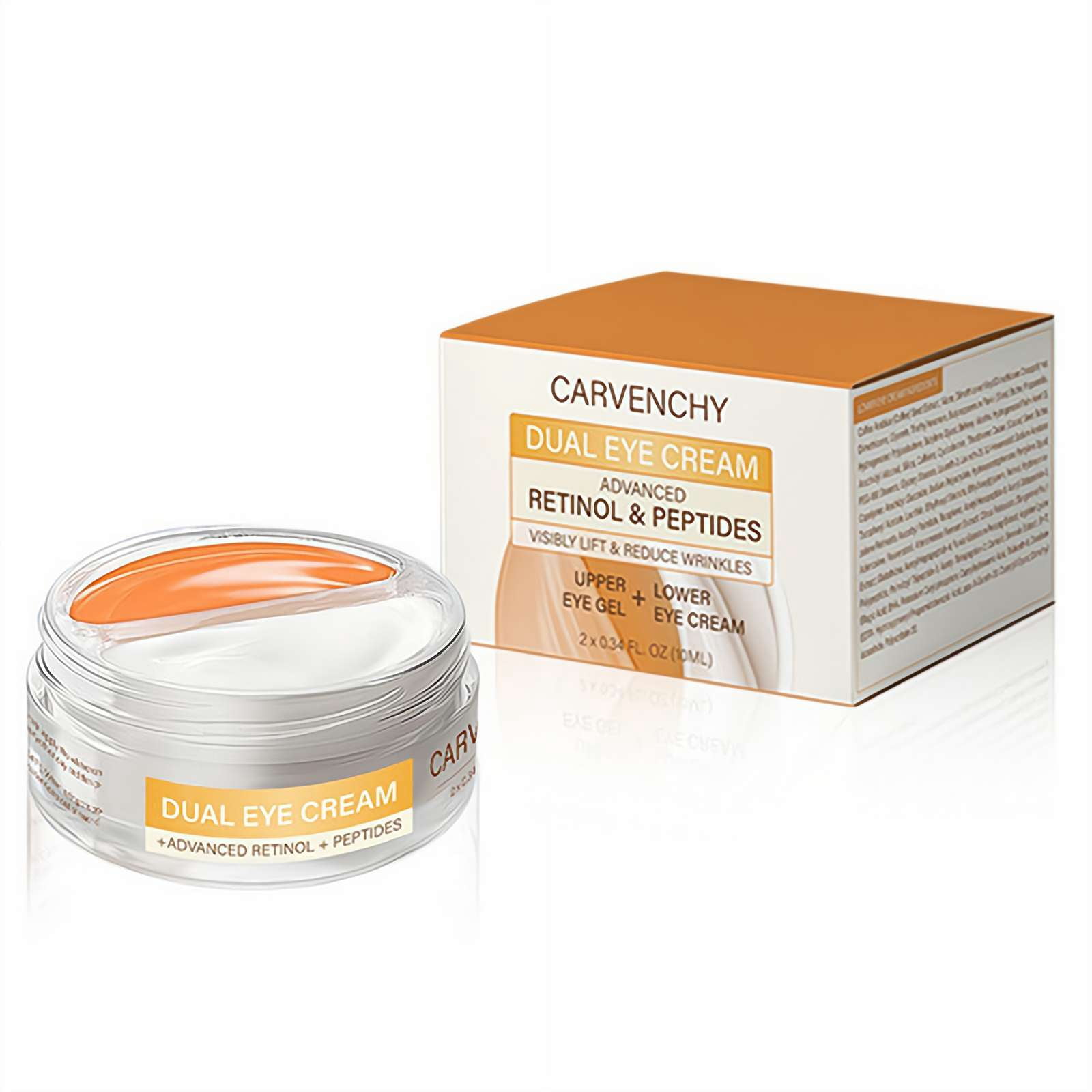 Dual Eye Cream with Advanced Retinol, Peptides for Puffy Eyes, Dark ...