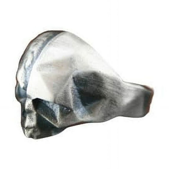 Roarsilver Dual-Faced Skeleton Rider: 925 Sterling Silver Biker Ring ...