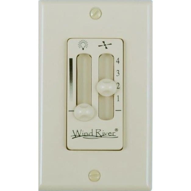 Wind River Dual Fan Light Wall Control ALMOND - Walmart.com