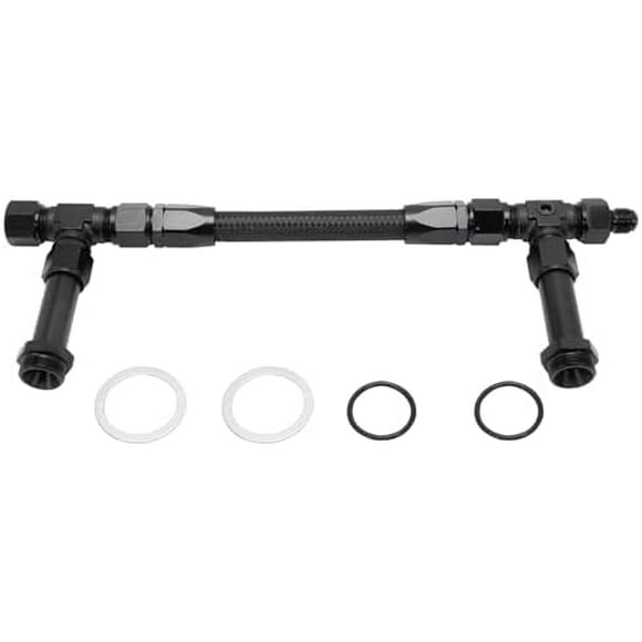 Holley 4150 Dual Feed Fuel Line With Gauge