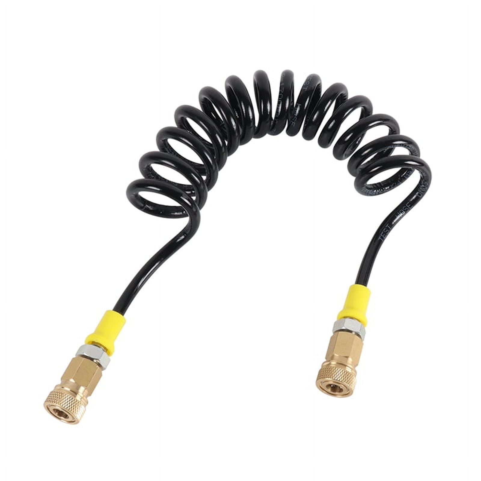 Dual Female Connector High-Pressure Spring Hose with Quick Connect ...