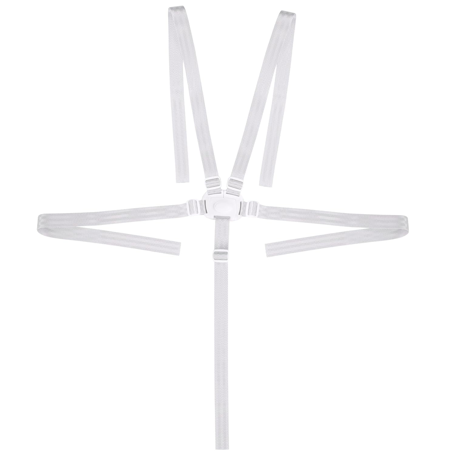 Dual Ferv High Chair Straps Replacement, Adjustable 5 Point Harness ...