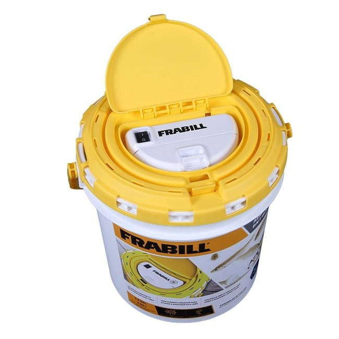 Dual Fish Bait Bucket with Built-In Aerator - Walmart.com