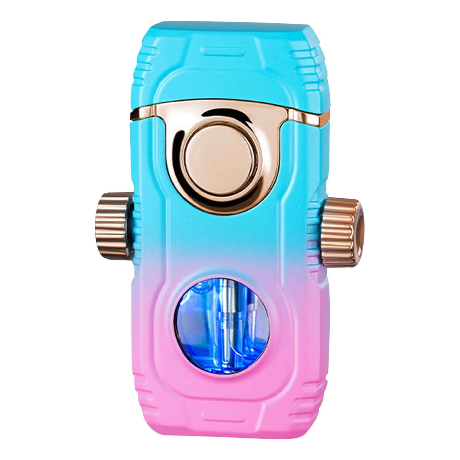 Dual Flame Windproof Lighter, Switchable Windproof Jet and Soft Flame ...