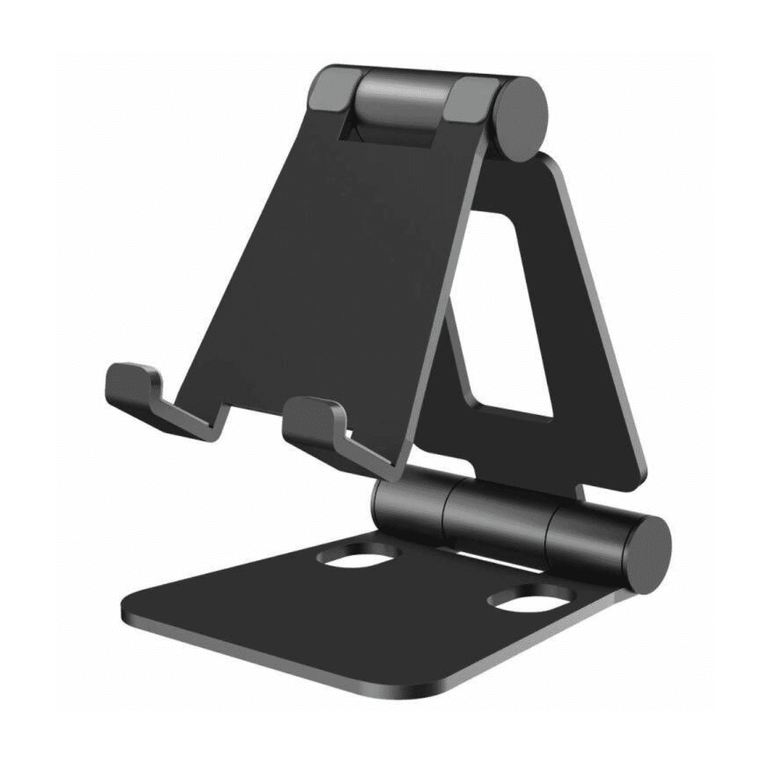 Dual Folding Cell Phone Stand, Fully Adjustable Foldable Desktop Phone ...