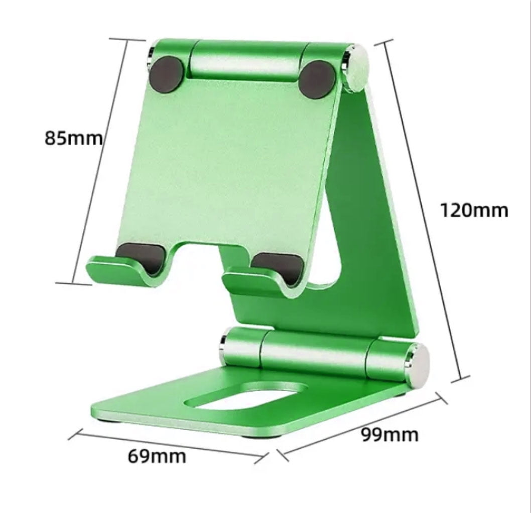 Dual Folding Cell Phone Stand, Fully Adjustable Foldable Desktop Phone ...