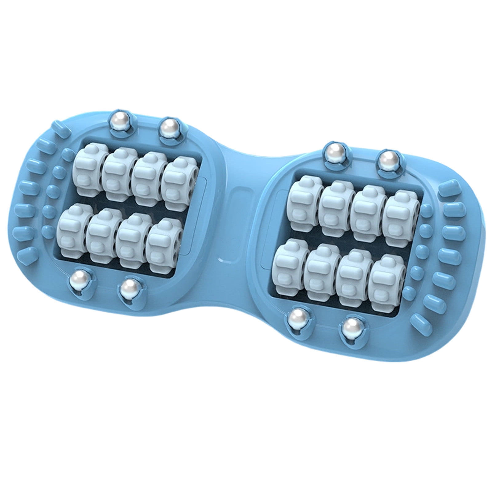 Foot Massage Roller for Plantar Fasciitis, Portable Dual Foot Massager ...