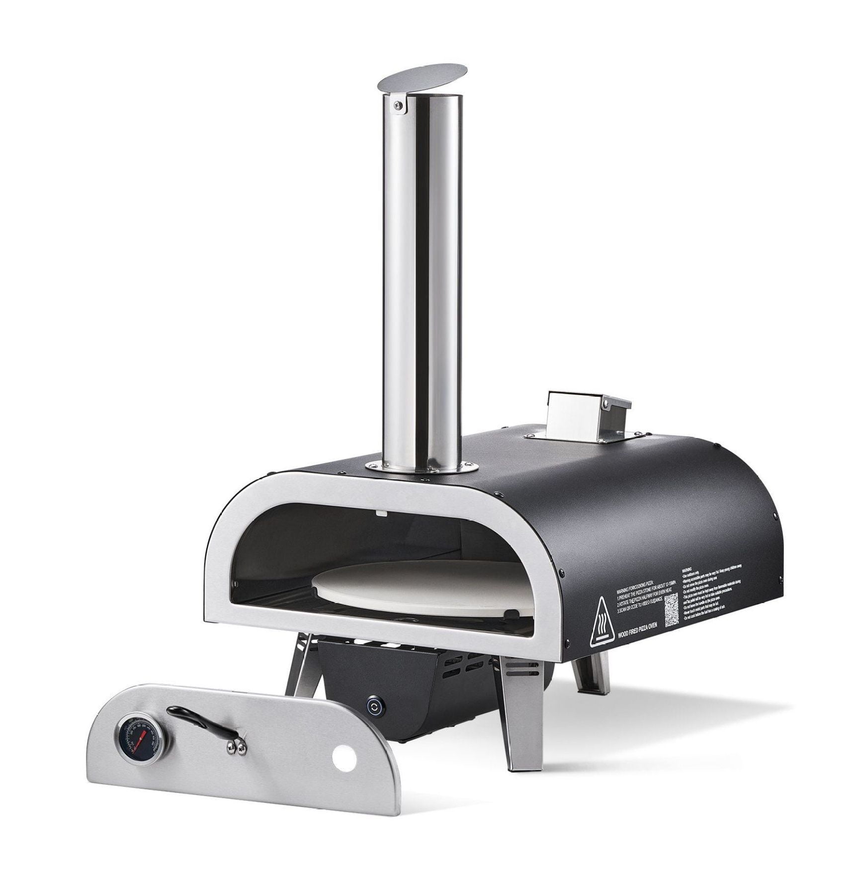 Dual Fuel , 12" Wood Fire & Propane Pizza Maker, Pellet & Propane ...