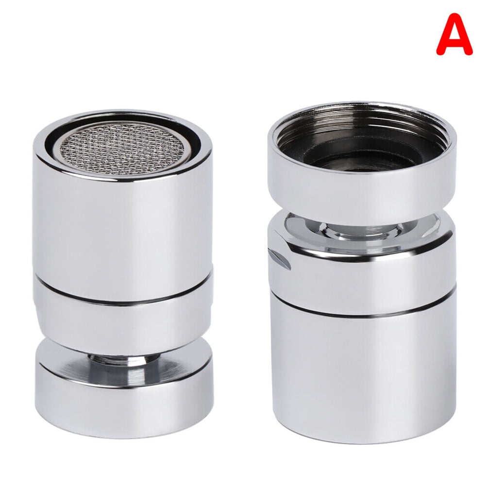 Dual Function Anti-splash Bubbler Kitchen Faucet Aerator Degree Swivel ...
