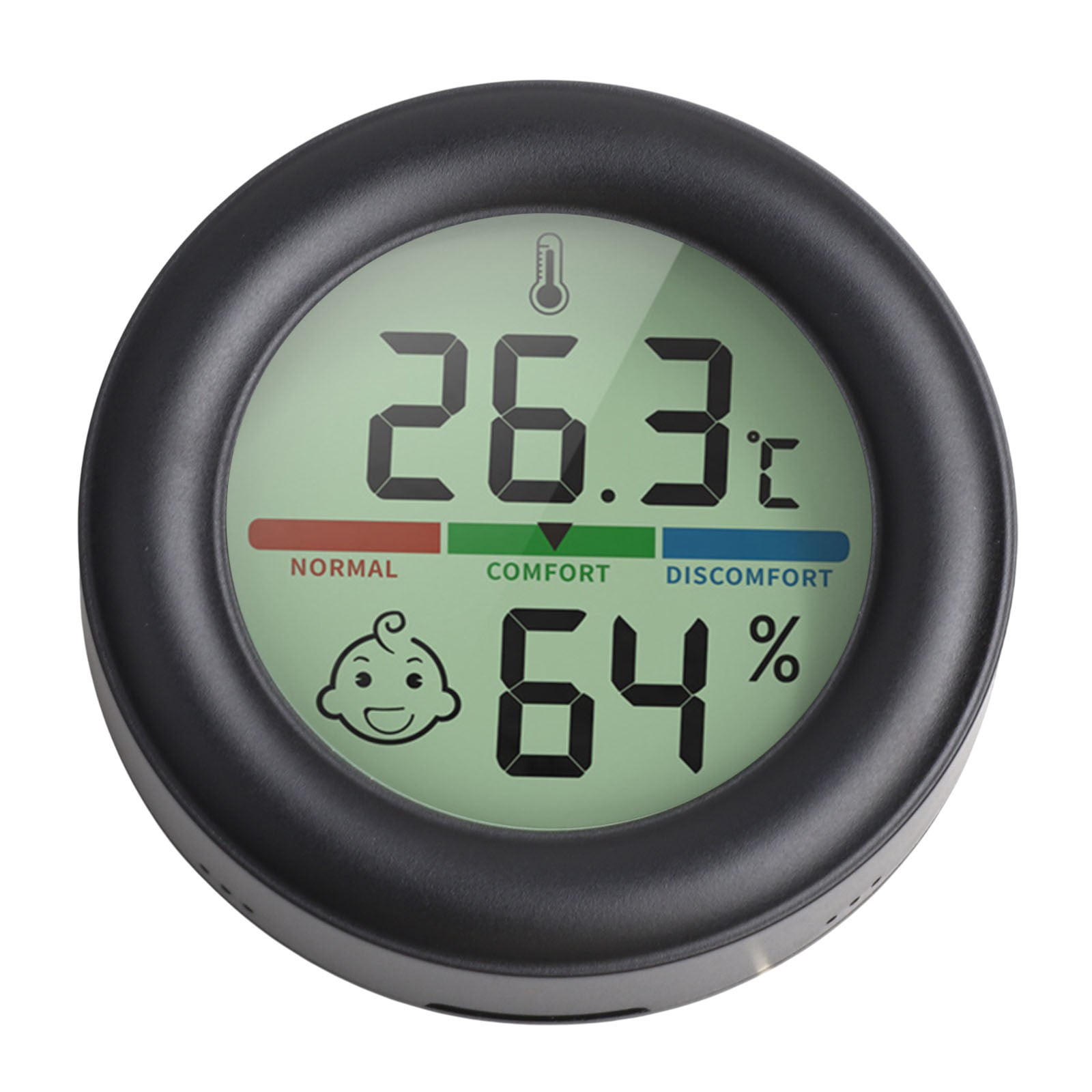 Dual Function Digital Meter for Indoor Temperature and Humidity Levels ...