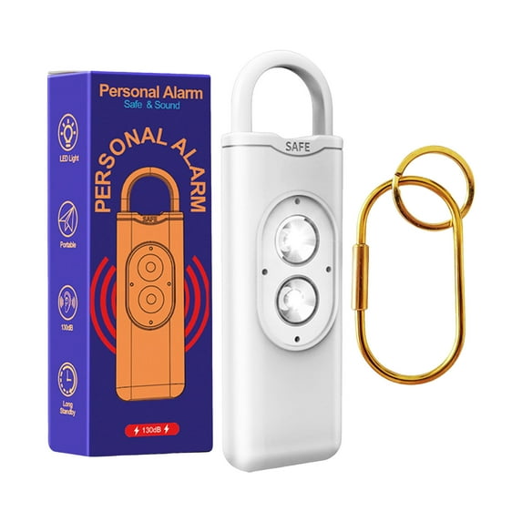 Dual-Function Safety Keychain: Combines a Rechargeable Personal Alarm ...