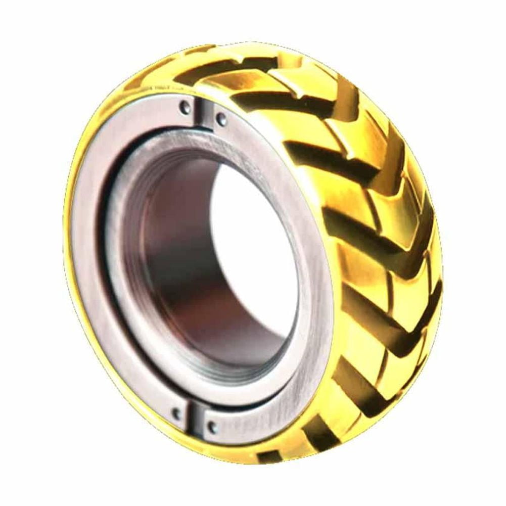 Dual Function Stainless Steel Motorcycle Tire Fidget #Ring#,Super ...