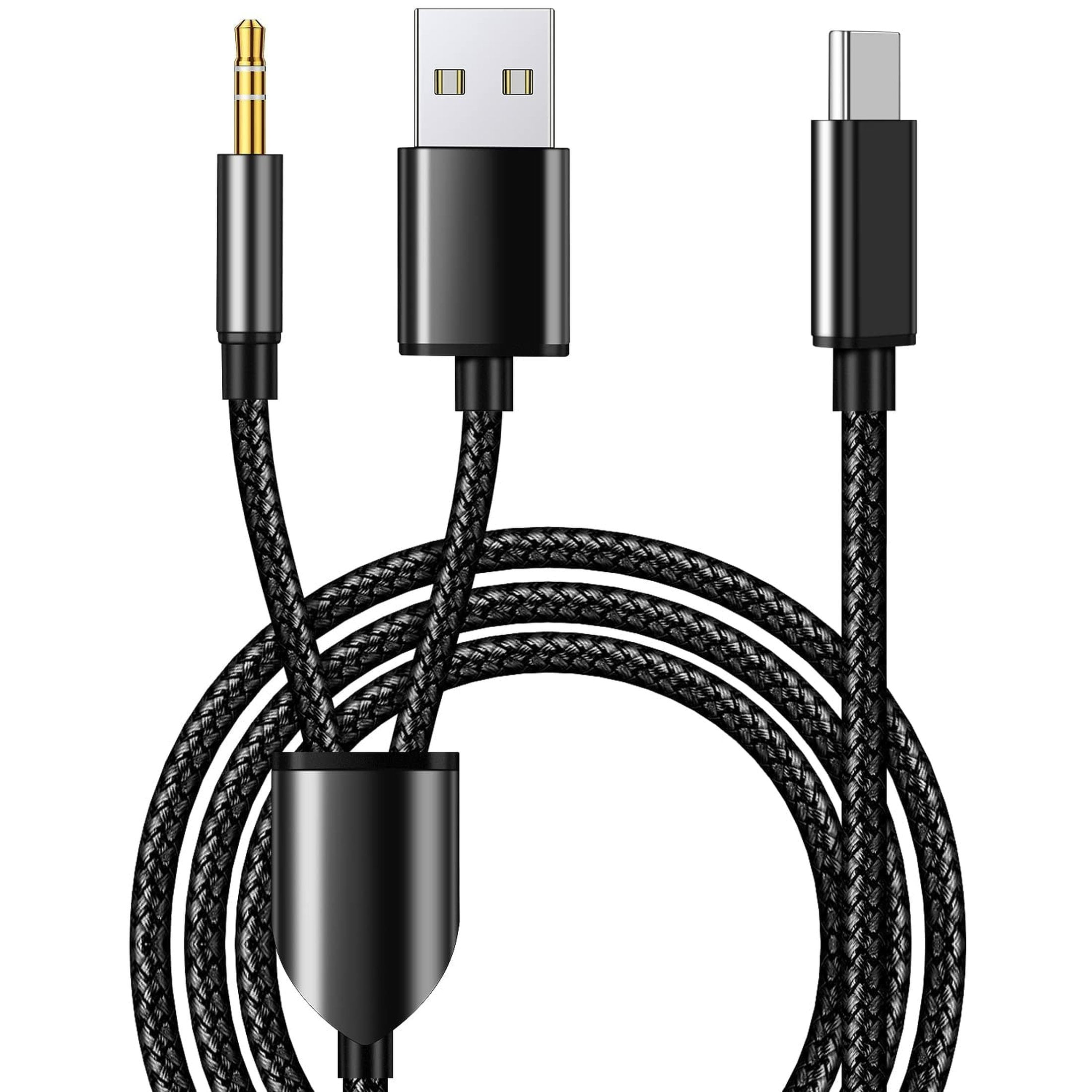 Dual Function USB C to 3.5mm Audio Cable with Charging Capability ...