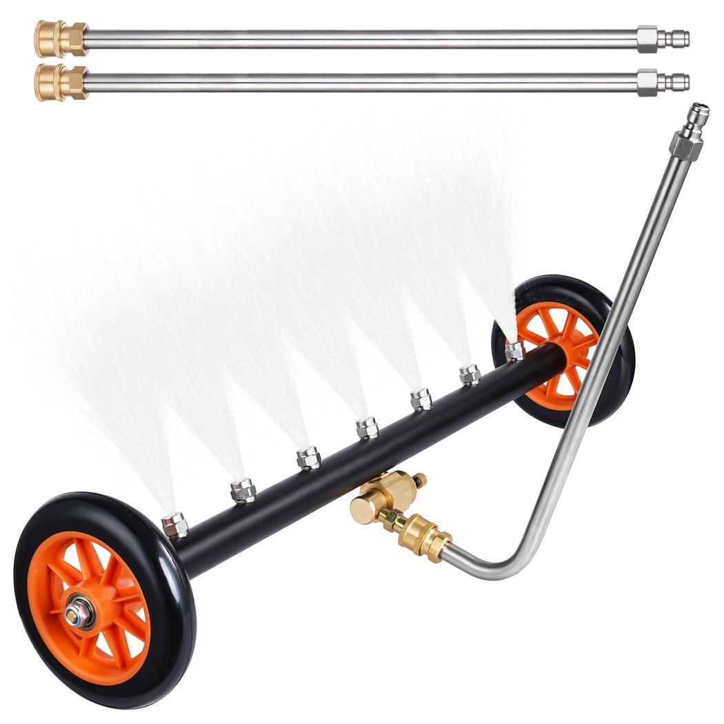 Dual-Function Undercarriage Cleaner for Cars, Ground Surface Cleaner ...