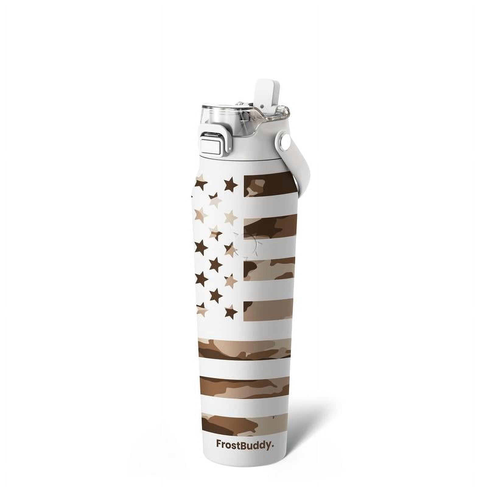Dual-Function Lid Water Bottle | Stainless Steel | Double-Wall ...