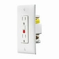 Dual GFCI Outlet with Cover Plate, Ivory - Walmart.com