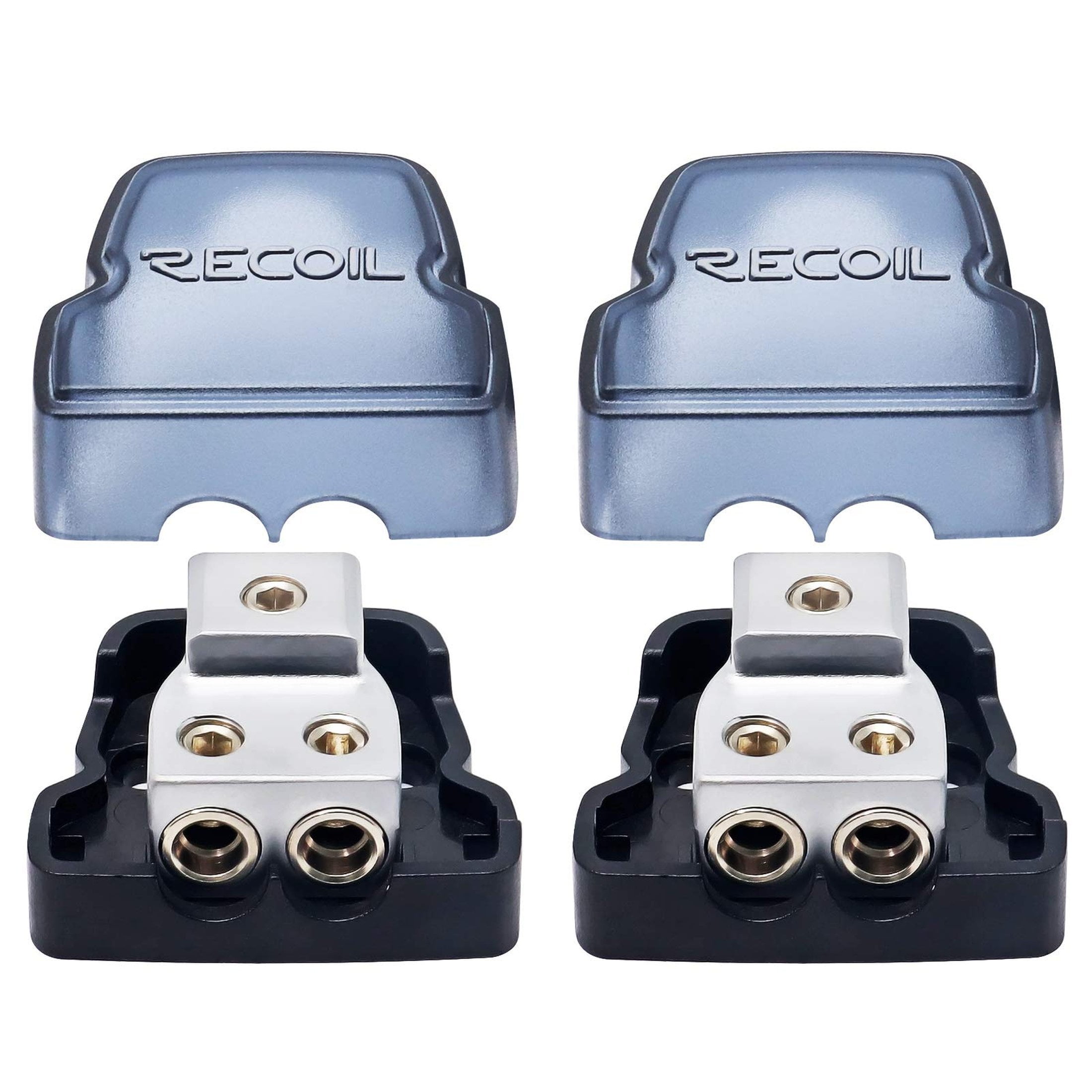 Dual Gauge Power Distribution Block for Car Audio Amplifiers 2 Pack ...