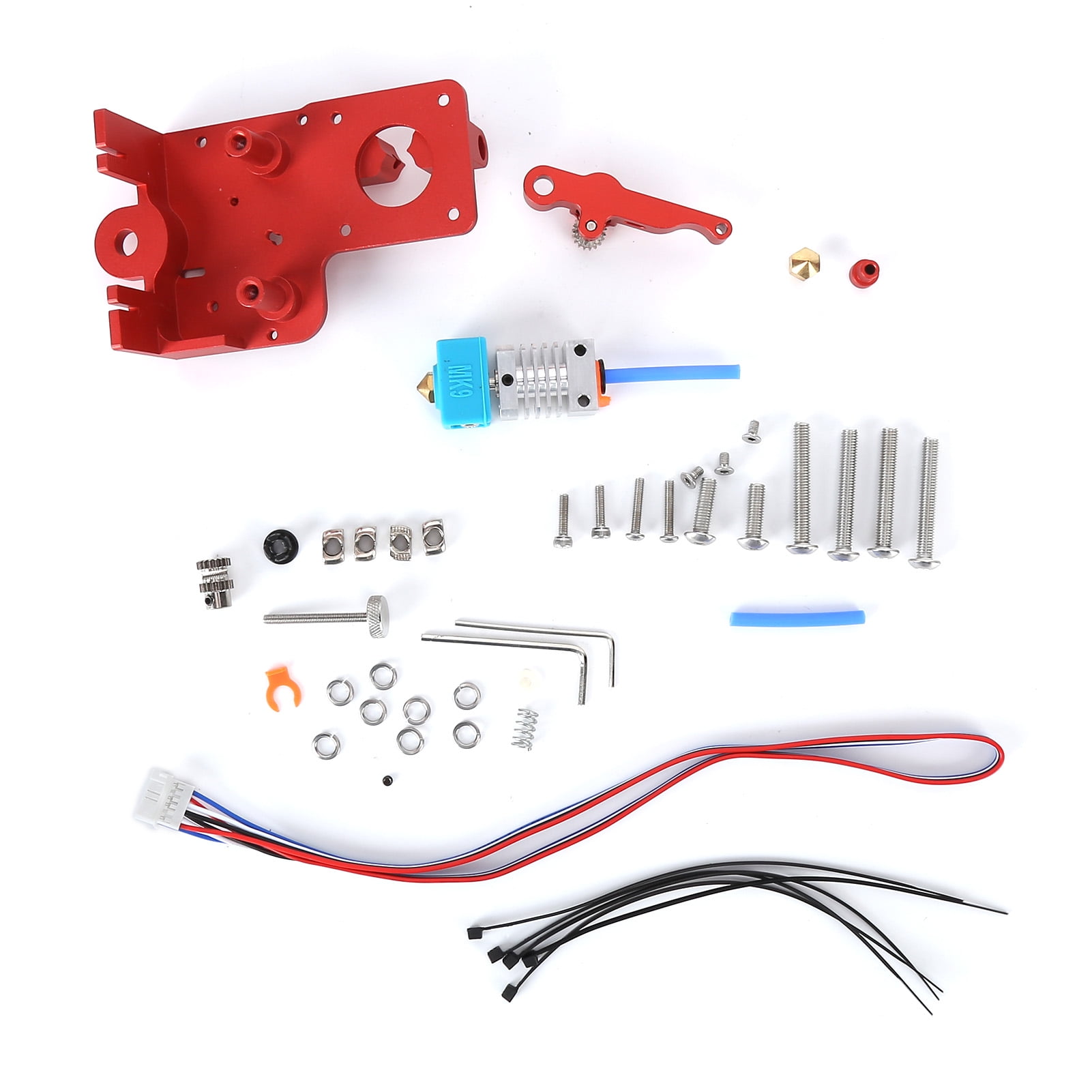 Dual Gear Extruder Kit for Ender 3, 3S V2 - High Performance 3D Printer ...