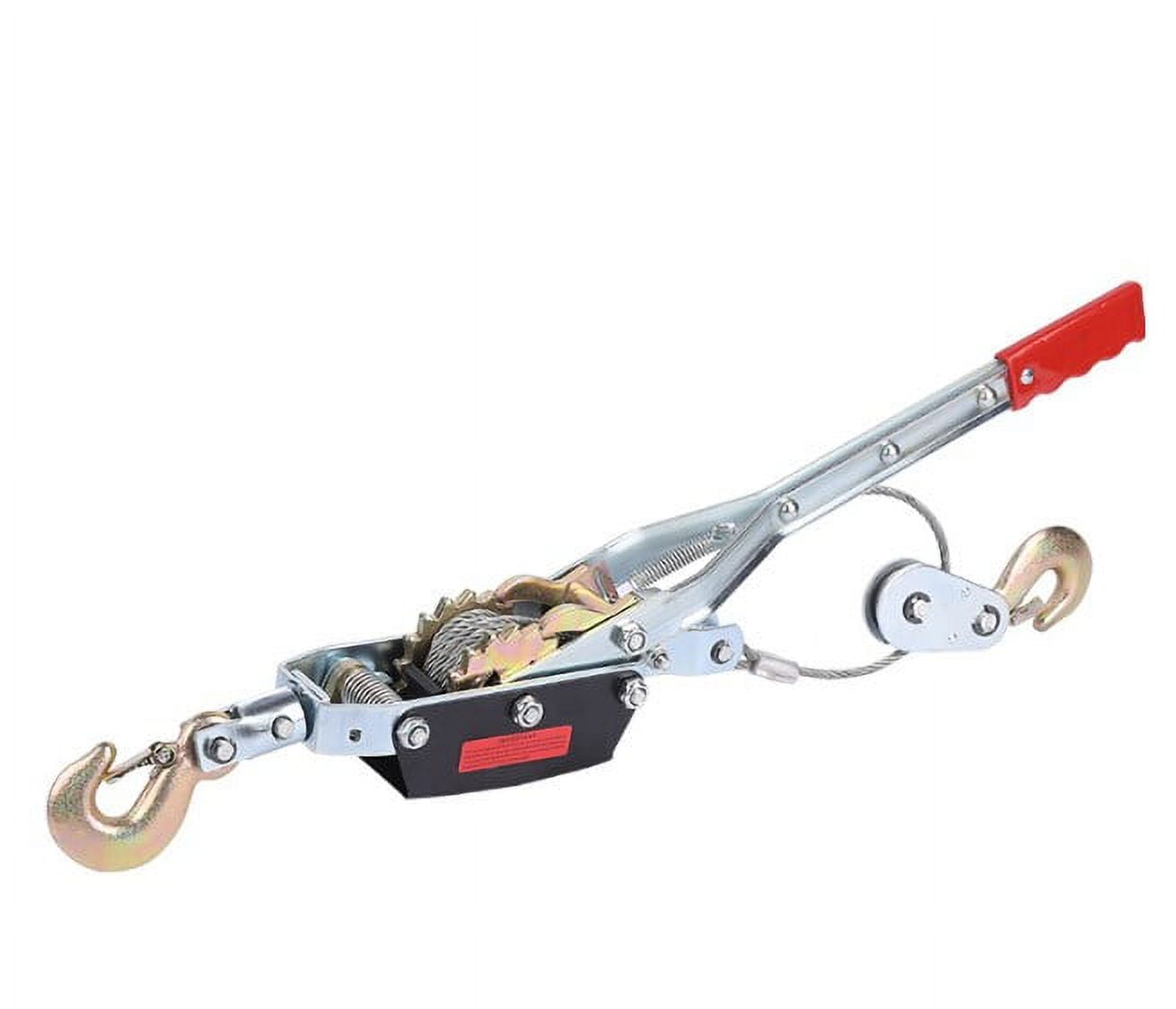Dual Gear Power Puller, Hand Cable Puller with 2 Hooks, H.eavy Duty ...