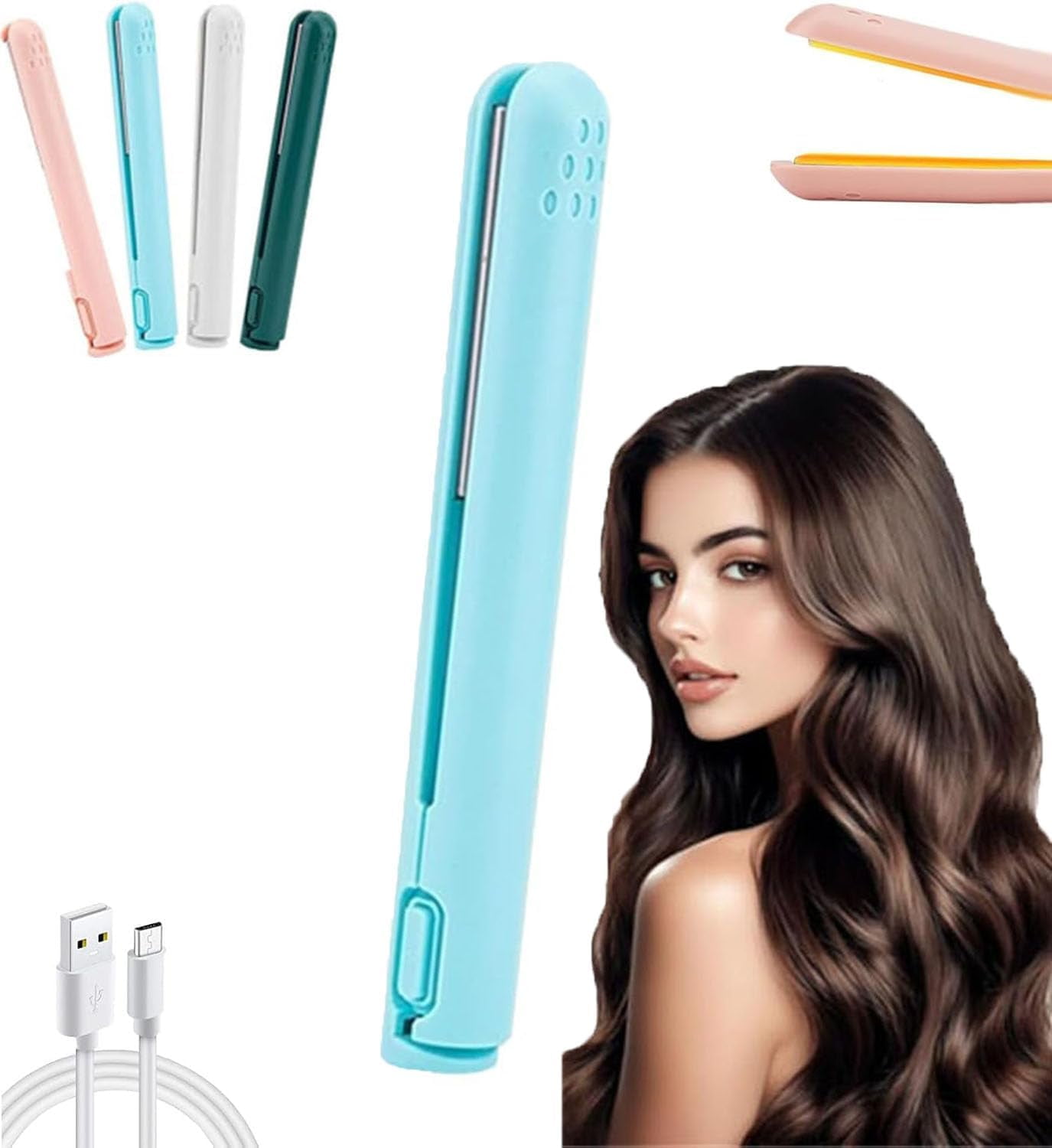 Dual Glam Mini Curling Iron, Dualglam Mini Curling Iron, 2025 New Dual ...