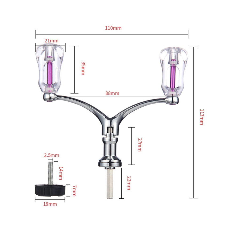Dual-Grip Spinner Reel Handle Knobs DIY modified grip for 1000-4000 ...