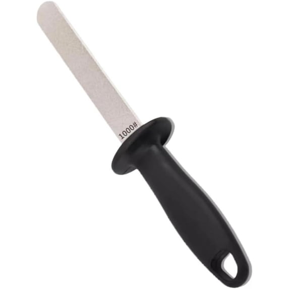 Dual-Grit Diamond Sharpening Stone File, Knife Sharpeners Handheld ...