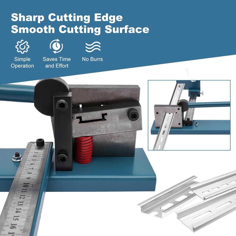 Electrical Rail Cutting Tool Manual DIN Rail Cutter With 50cm Ruler ...