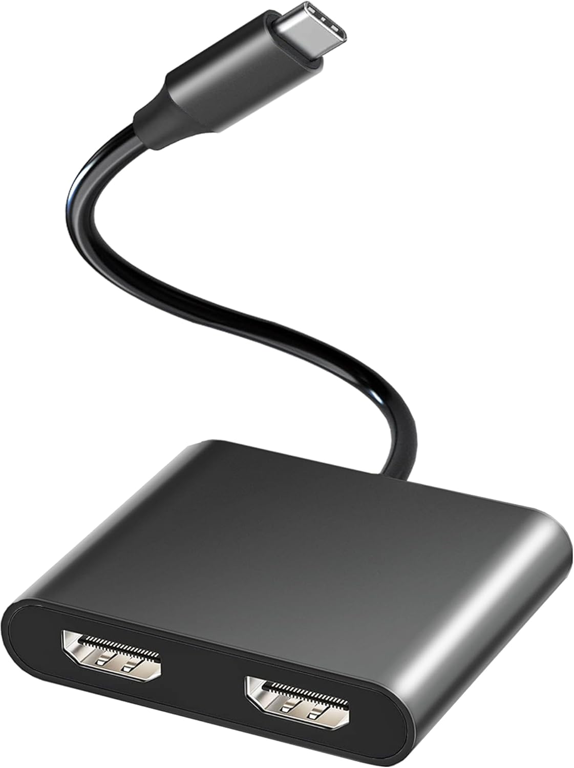 Dual HDMI Adapter for 2 Monitors, Docking Station Dual Monitor, HDMI ...