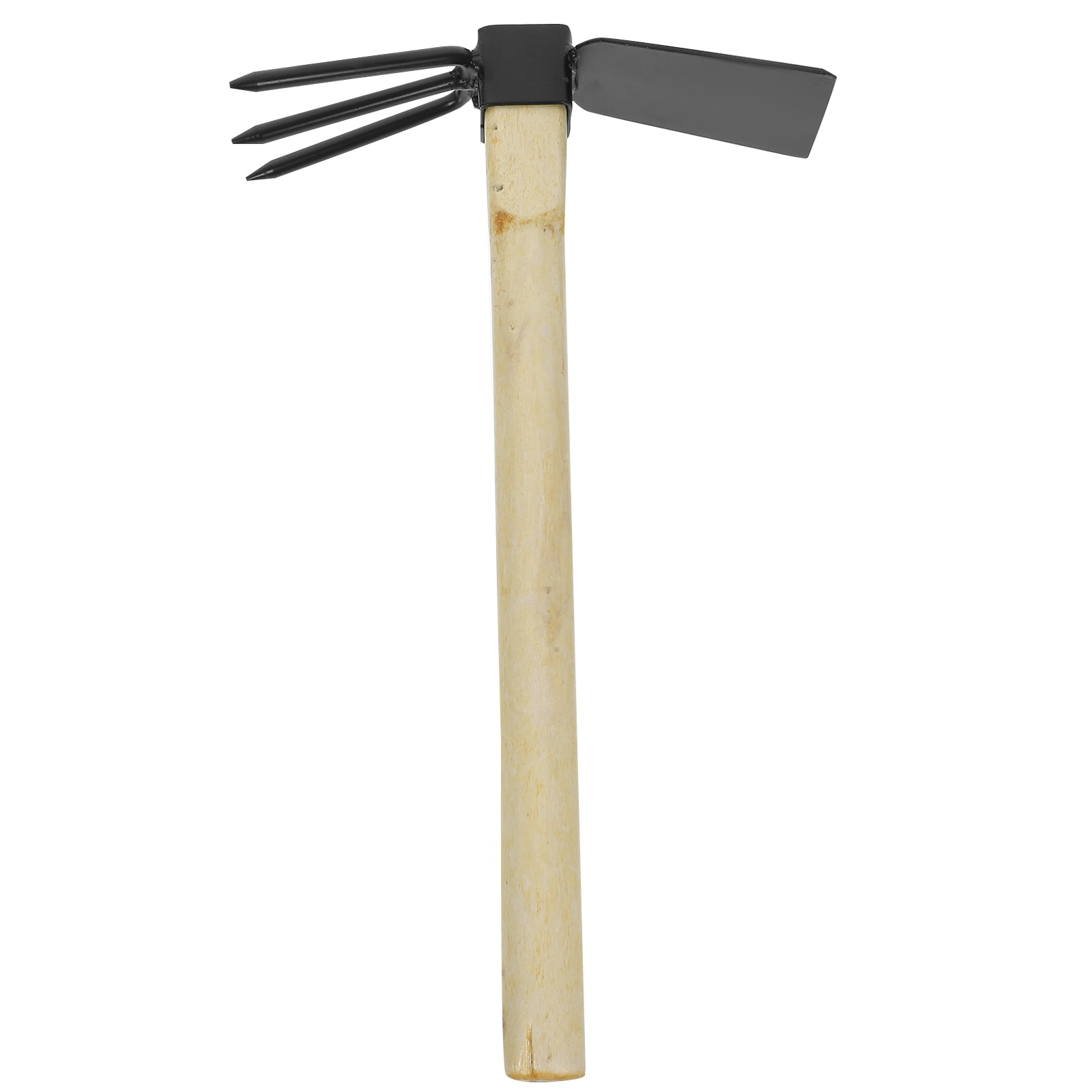 Dual Hand Garden Hoe Rake Agricultural Tool Metal Hoe Vegetable Flower ...