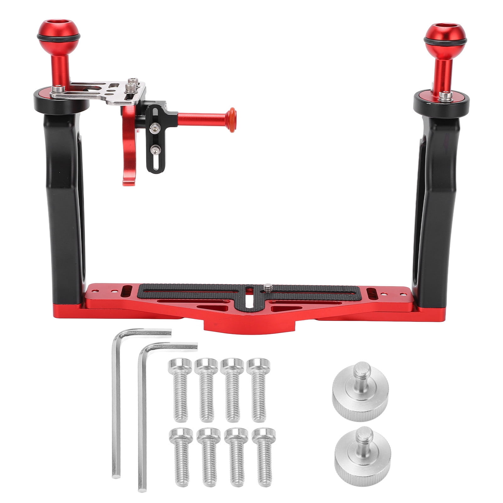 Dual Handle Tray Stabilizer Rig Diving Underwater Camera Housing Tray ...