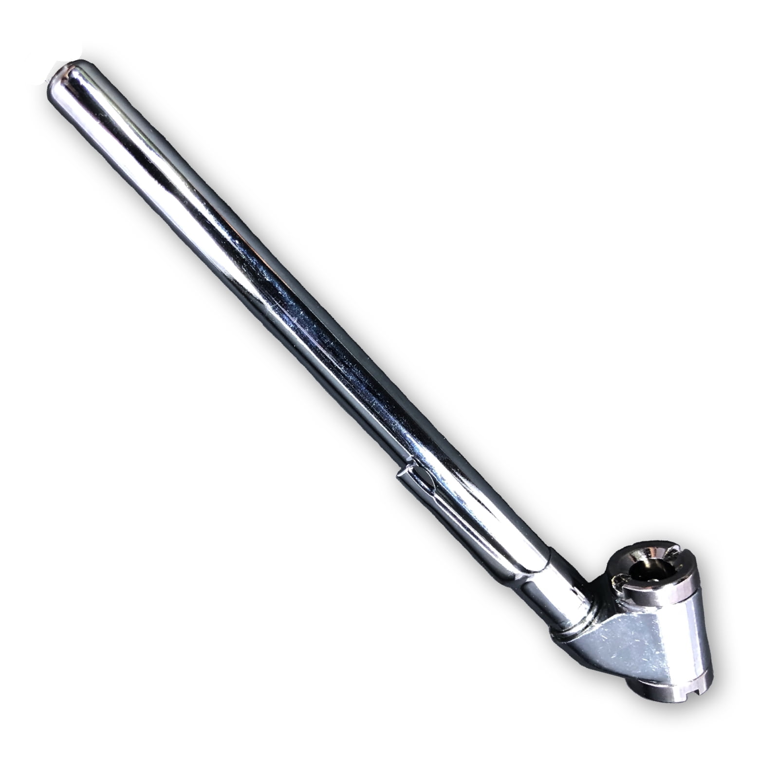 Dual Head Chrome Pencil Truck SUV Tire Air Pressure Gauge 10-120 PSI ...