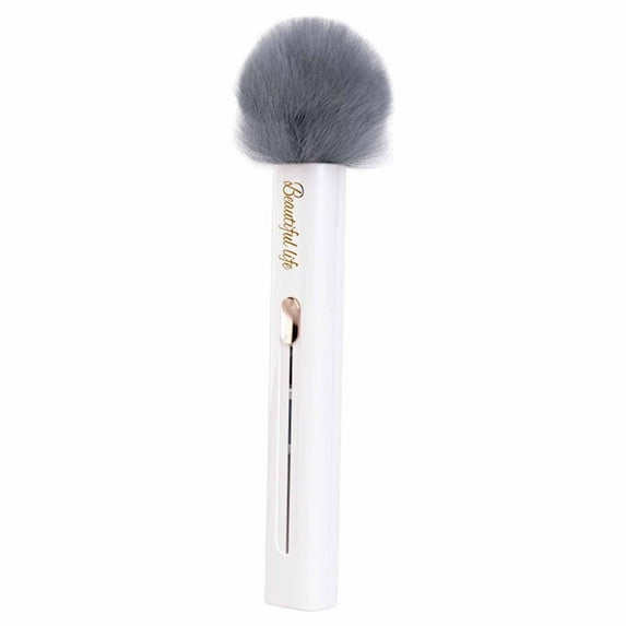 Dual-Head Electrostatic Feather Duster with Soft Wool Bristles ...