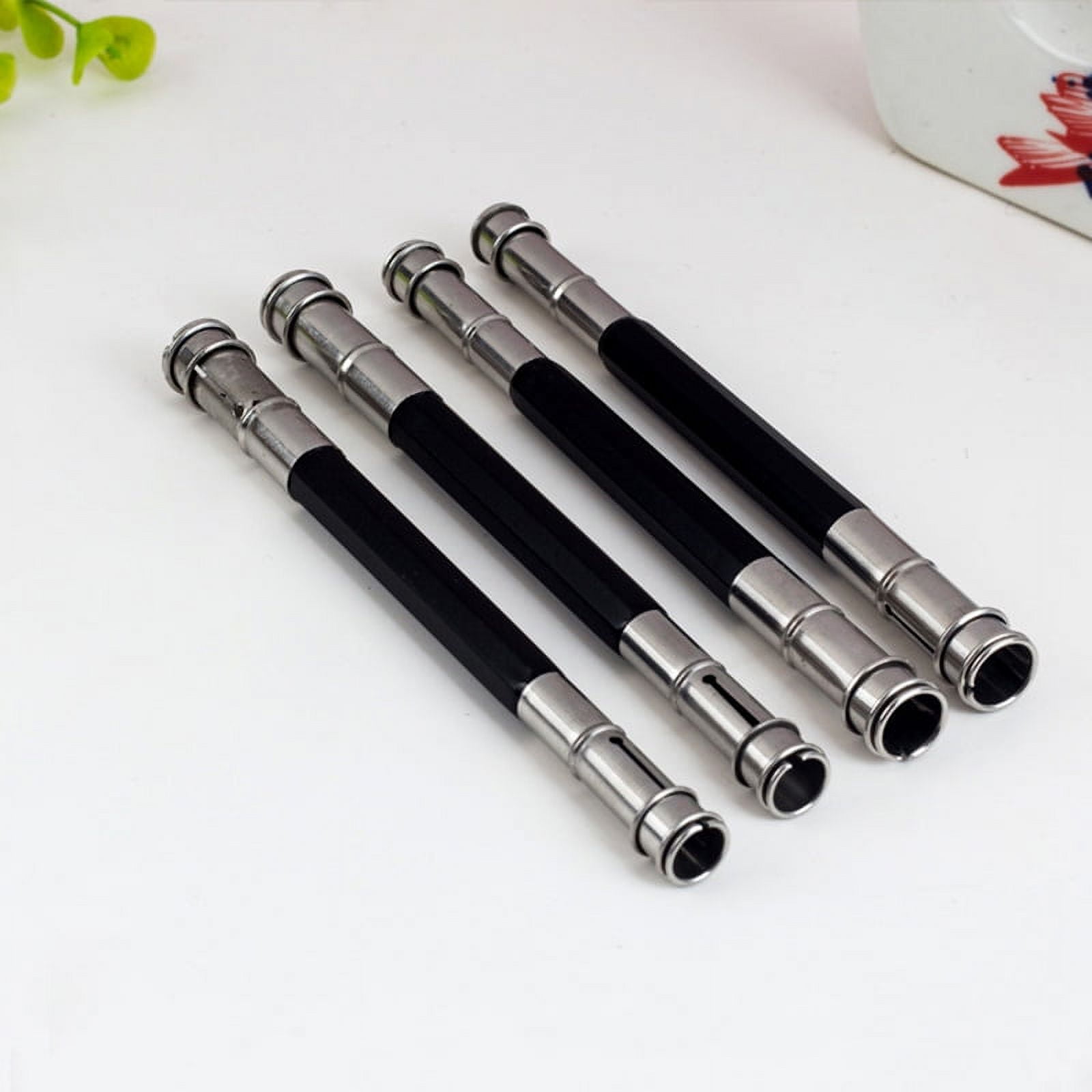 1/5/10PCS Pencils Extender Adjustable Dual Head Pencil P4H9 H Student ...