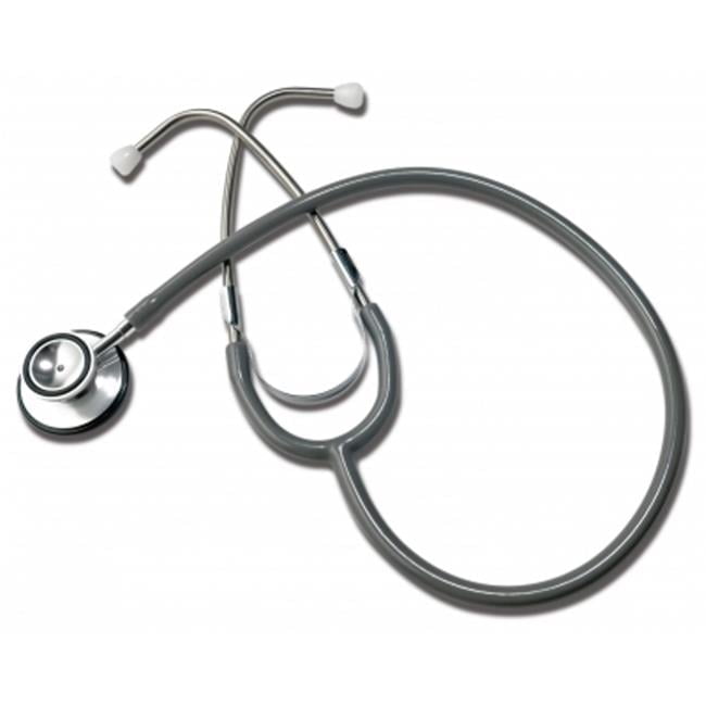Dual Head Stethoscope, Gray - Walmart.com