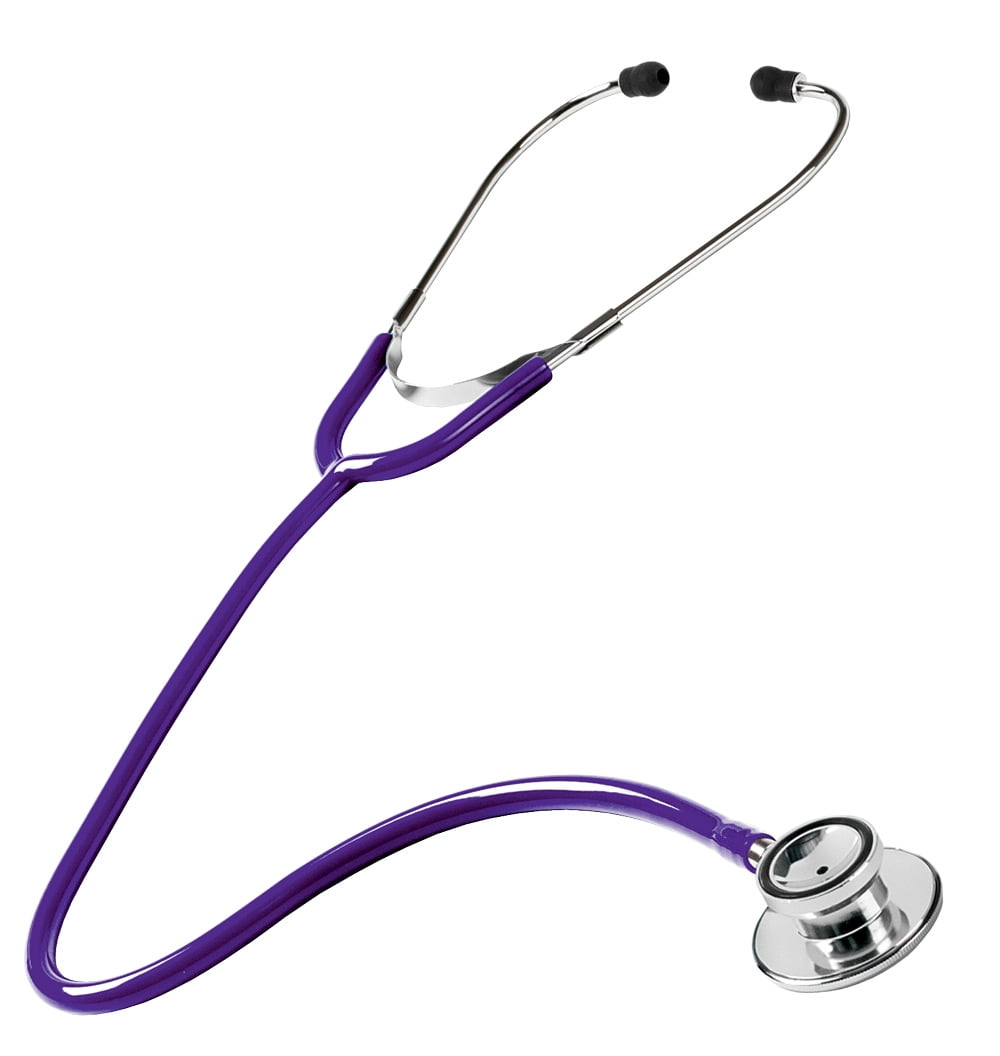 Prestige Medical Dual Head Stethoscope, Purple, 3.6 Ounce Clamshell ...